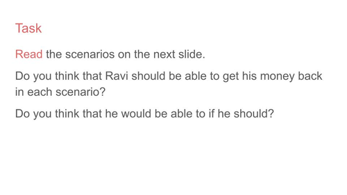 Money Management and Consumer Rights | Teaching Resources