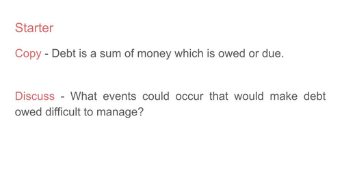 Money Management and Consumer Rights | Teaching Resources