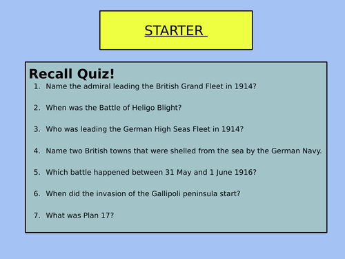 International GCSE (Edexcel) Origins and Course of the First World War ...