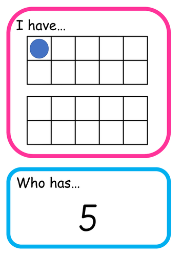 Numbers 1 to 20 game - tens frames | Teaching Resources