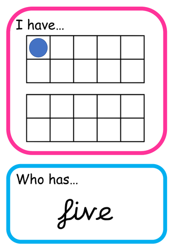 Numbers 1 to 20 game - tens frames | Teaching Resources