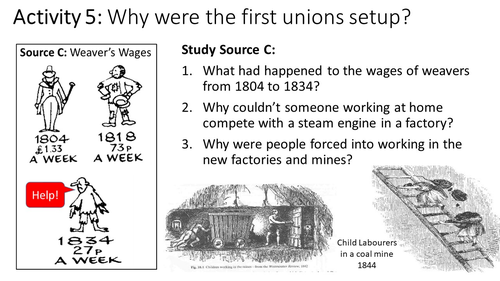 Origins of the trade union movement in Britain | Teaching Resources
