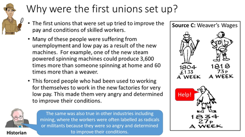 Origins of the trade union movement in Britain | Teaching Resources