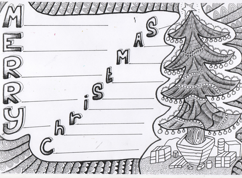CHRISTMAS ACROSTIC POEM | Teaching Resources