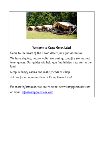 'Holes' Functional Skills Texts Unit | Teaching Resources