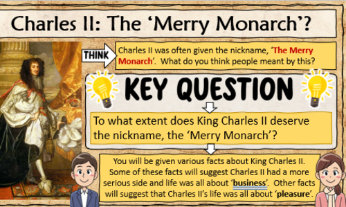 King Charles II & Restoration | Teaching Resources