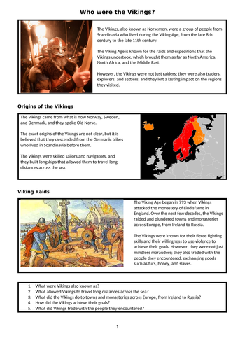 Who were the Vikings? | Teaching Resources