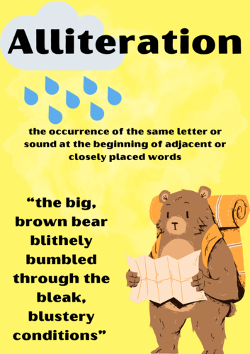 Language Technique Posters for classroom | Teaching Resources