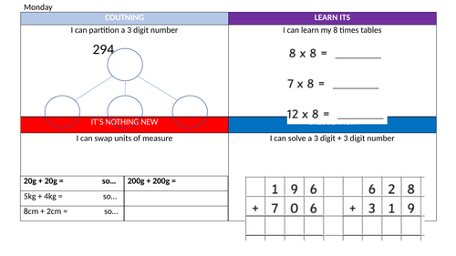A Whole Year's Worth of Year 3 Maths Starter activities | Teaching ...