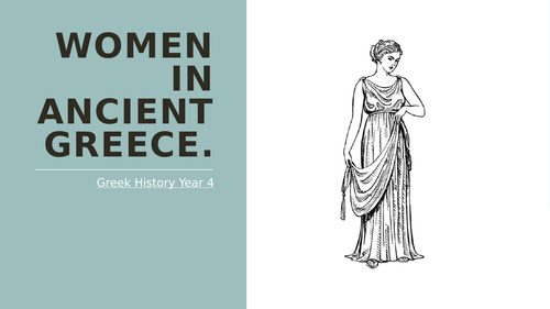 Women in Ancient Greece | Teaching Resources