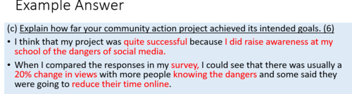 Global Citizenship Community Action Project Lesson 4 | Teaching Resources