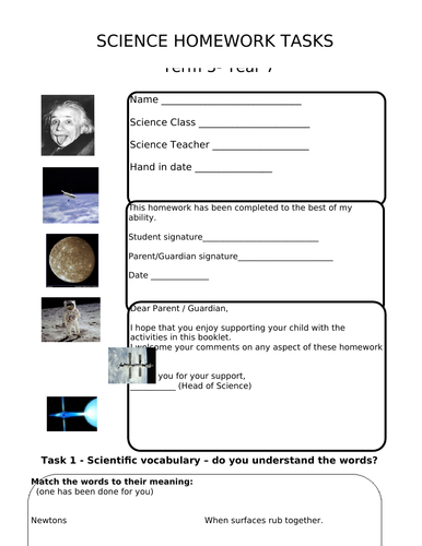 Forces, space, Solar System. Y7/8 | Teaching Resources