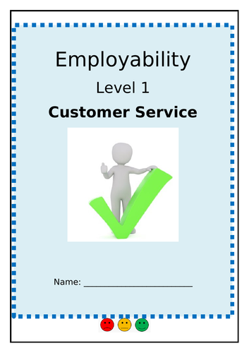 Employability Level 1 Customer Service (ASDAN) | Teaching Resources