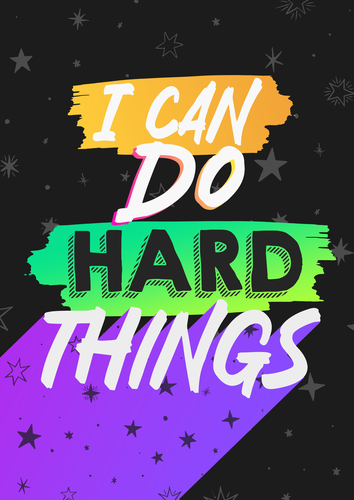 Do Hard Things- classroom motivation lesson and resource pack ...