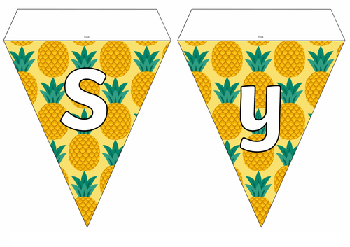 Synonyms For Said Display Word Cards - Pineapple Design | Teaching ...
