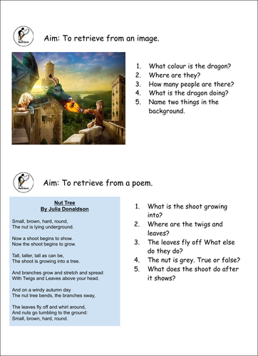 Key Stage 1 Comprehension Pack | Teaching Resources