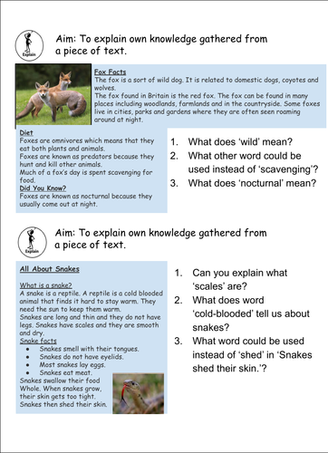 Key Stage 1 Comprehension Pack | Teaching Resources