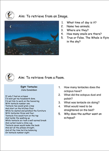 Key Stage 1 Comprehension Pack | Teaching Resources