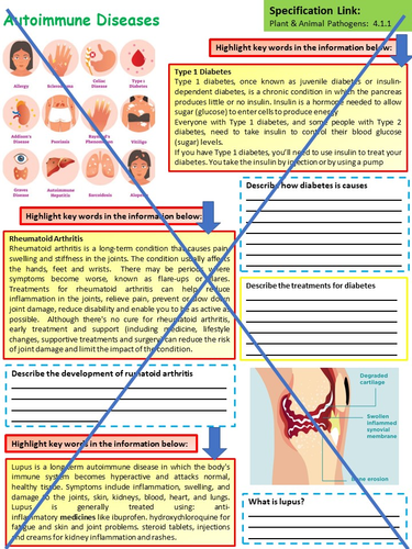 A Level Biology: Pathogens & Immunity Workbook | Teaching Resources