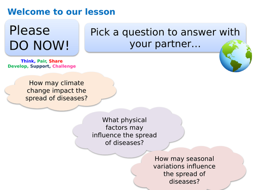 OCR A Level Geography - Disease Dilemmas - 1. What are the global ...