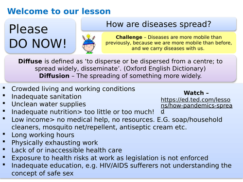 OCR A Level Geography - Disease Dilemmas - 1. What are the global ...