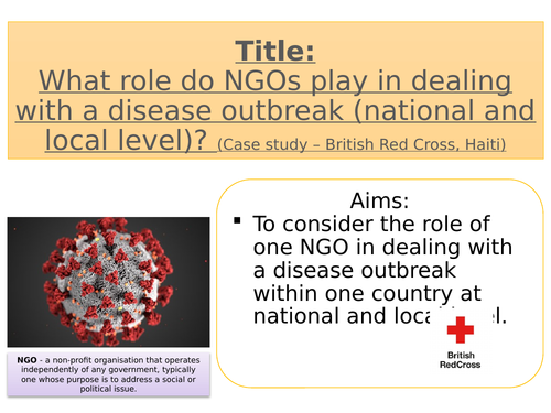 OCR A Level Geography - Disease Dilemmas -4. How far can diseases be ...