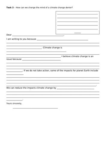 KS3 Geography Climate Change scheme/ unit of work | Teaching Resources