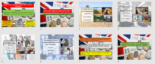How and why has the economy of the UK changed? | Teaching Resources