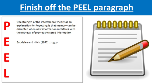 Explanations for forgetting: Interference - AQA A Level Psychology ...