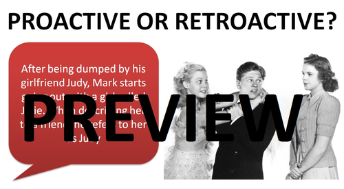 Explanations for forgetting: Interference - AQA A Level Psychology ...