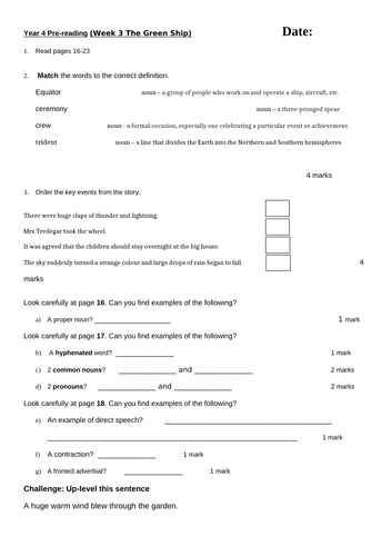 Guided Reading Resources - Year 4 | Teaching Resources