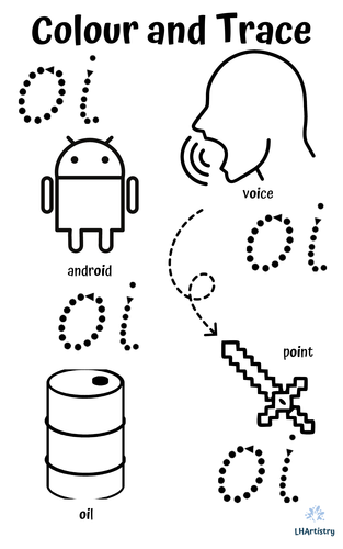 Phonics Worksheet - sound oi | Teaching Resources