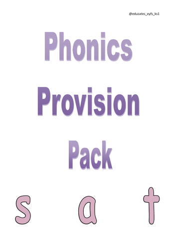 Phonics activities for the sounds s a t | Teaching Resources