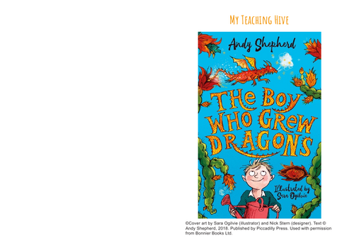 KS2 The Boy who Grew Dragons - Whole Class Guided Reading - Year 3 ...