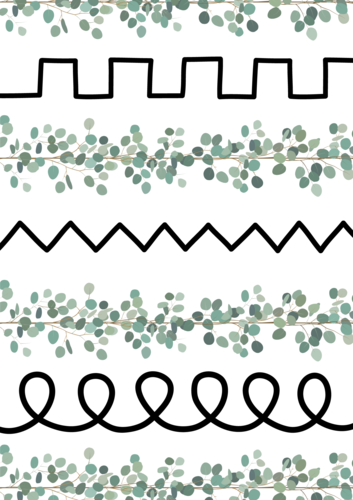 EYFS Mark Making Strips | Teaching Resources