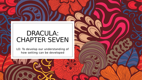 KS3 Dracula SoW | Teaching Resources