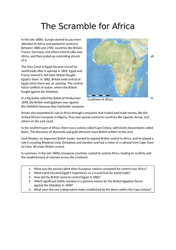 British Empire (unit of work) | Teaching Resources