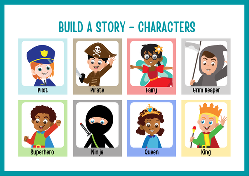 Build a story, characters, setting and events | Teaching Resources