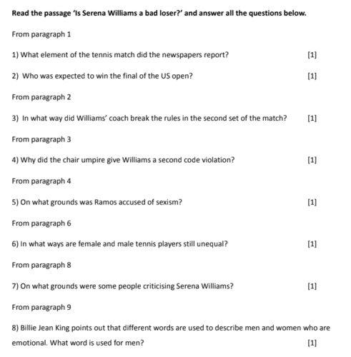 Cambridge International OLevel English (1123) Practice Extracts ...