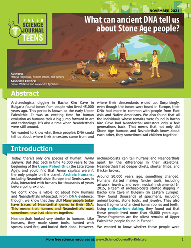 Edexcel CB4 SB4 Evidence for Human Evolution Complete Lesson - GCSE ...