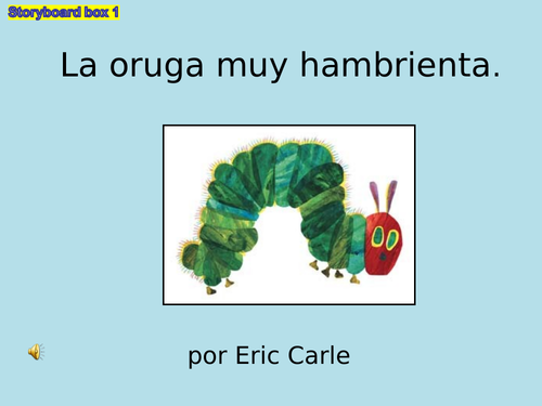 Spanish Hungry Caterpillar | Teaching Resources