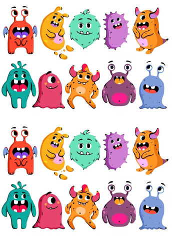 Spanish monster feelings names | Teaching Resources