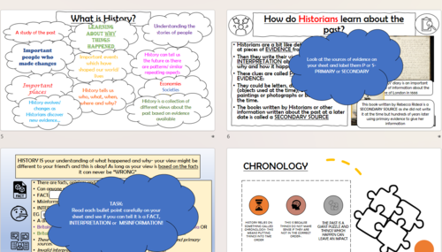 Intro to History KS3 skills lesson | Teaching Resources