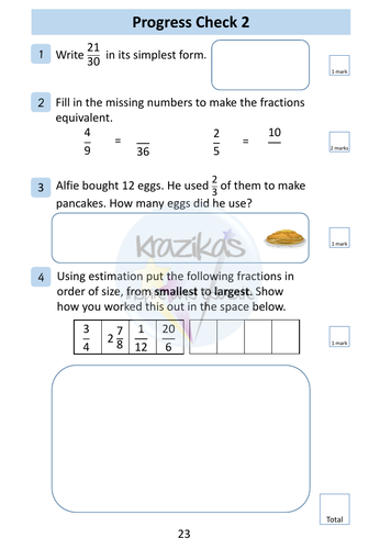Fractions Workbook Level 1 Maths Functional Skills | Teaching Resources