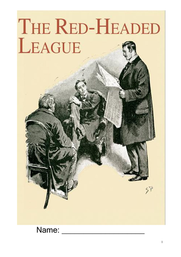 The Red-Headed League - Sherlock Holmes | Teaching Resources
