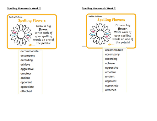 No Nonsense Spelling Y3 IWB and homework | Teaching Resources
