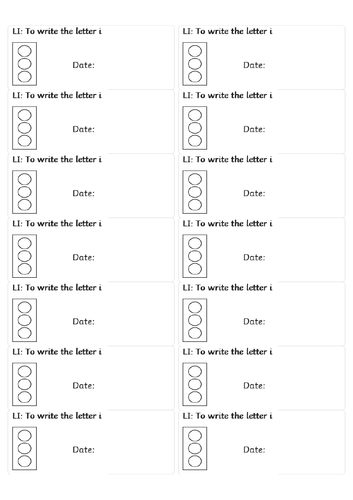 Phonics - S A T P I N jotter labels | Teaching Resources