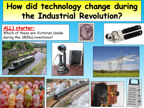 Industrial Revolution Inventions | Teaching Resources