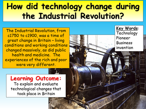 Industrial Revolution Inventions | Teaching Resources