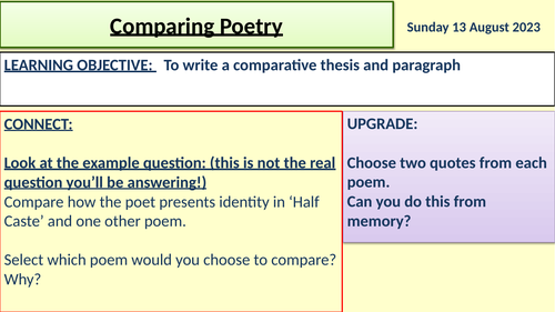 Multicultural Poetry SOW KS3 - 25 Lessons | Teaching Resources